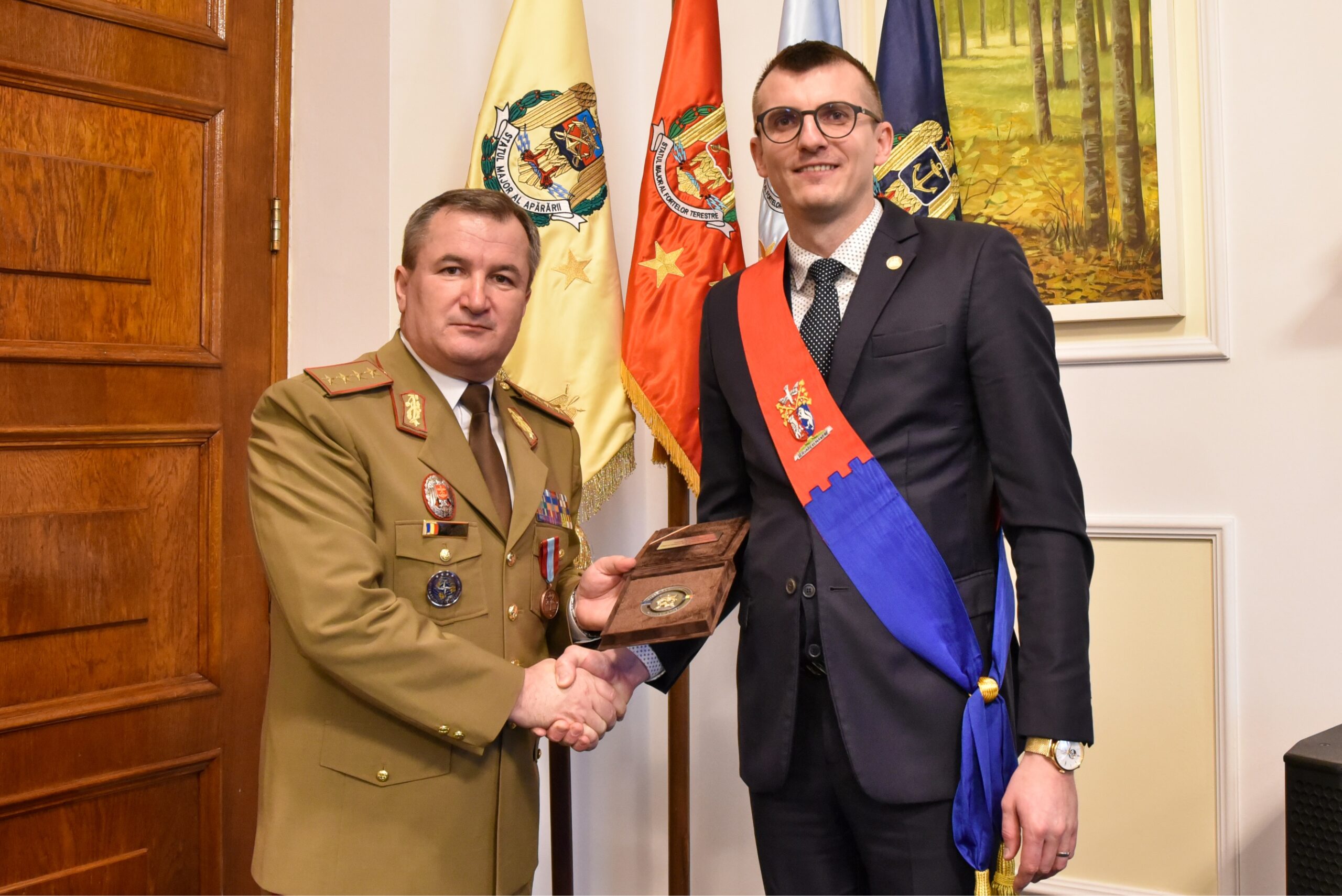 Chief of Defence Staff of Romania was awarded the high honour of ...