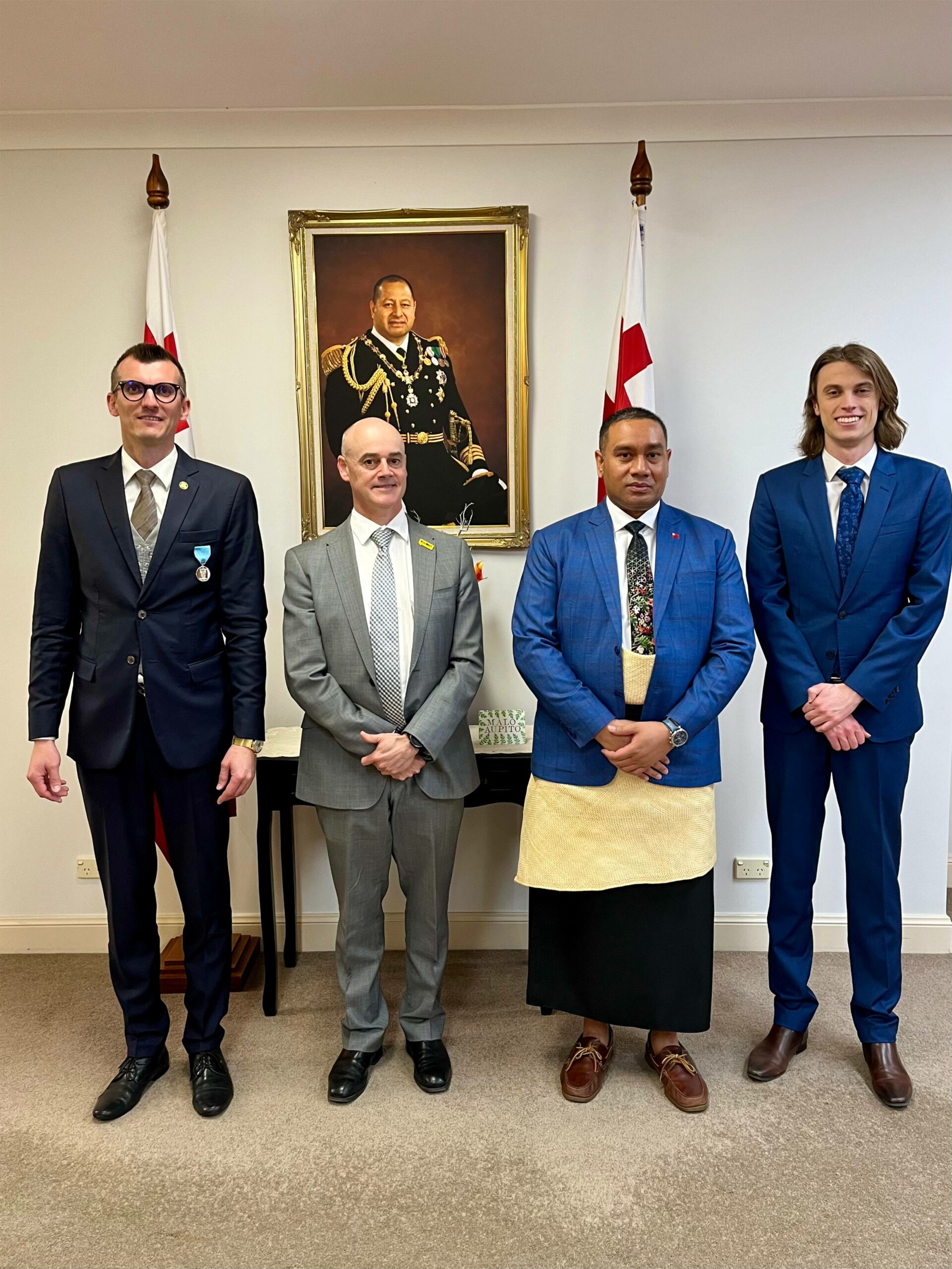 HRH Princess Lātūfuipeka Tukuʻaho awarded the Servare et Manere high ...