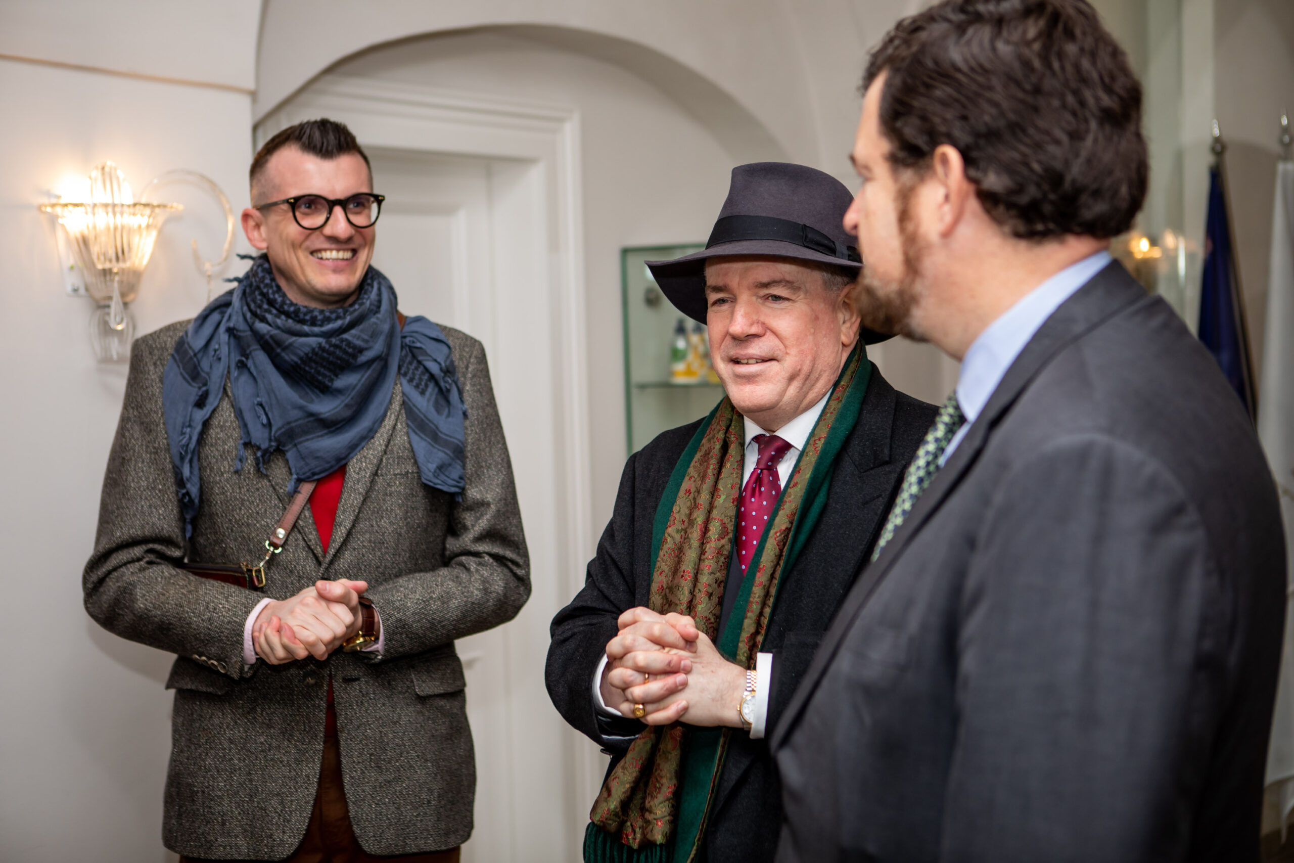 The Memorial Medal of the Tree of Peace was awarded to Mr Anthony ...