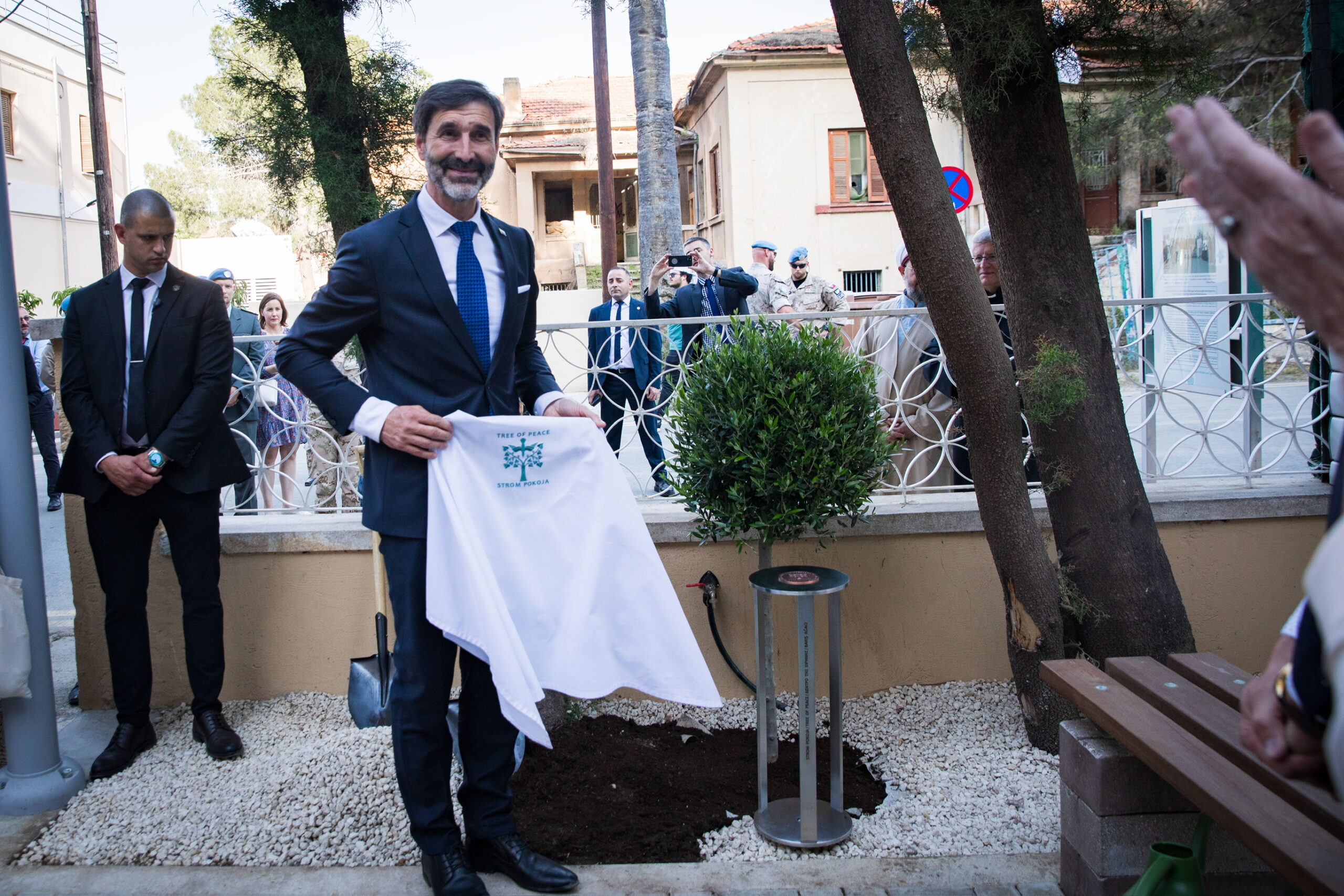 35th Tree of Peace grows in Cyprus as a symbol of hope and friendship ...